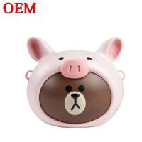 China Custom toy manufacturer Cute Plastic 3D Disney Figure Toy Popcorn Bucket For Christmas for sale