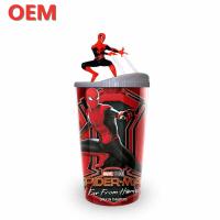 China OEM Customized DC Straw Cup Cartoon Drink Cup Keychain Accessories Custom Figure for sale