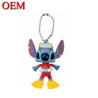 China Custom Pvc Figure Supplier Customize Key Holder OEM Cartoon Toy Keychain  FAMA Factory for sale