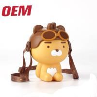China CUSTOM ABS Popcorn Bucket Plastic Shoulder Bag Cartoon Toy Make Character Popcorn Bucket for sale