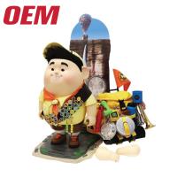 China CUSTOM ABS Popcorn Bucket Plastic Shoulder Bag Cartoon Toy Make Character Popcorn Bucket for sale