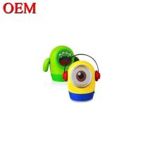 China Custom Cartoon Toy Taking Blueteeth Speaker Portable Wireless Music Player Party for sale