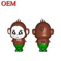 China Custom Mini Figure Toy Portable Bluetooth Speaker OEM Cute Cartoon Music Player Supplier for sale