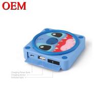China Custom  3D Cartoon Mobile Phone Power Bank Portable Charger Power Bank  Charger Bank for sale
