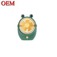 China Oem Portable Cartoon Fan Mini Rechargeable Fans for sale