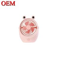 China Oem Portable Cartoon Fan Mini Rechargeable Fans for sale