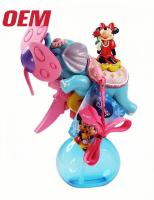 China Portable Mini Cooling Fan OEM Summer Portable Fan Made Handheld Cute Lithium Battery Fold Plastic Summer Cartoon for sale