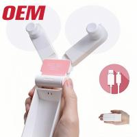 China Customized USB Cartoon Fan OEM Summer Portable Fan Made USB Mini Cooling Fan With Gift Box for sale