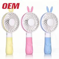 China Customized USB Cartoon Fan OEM Summer Portable Fan Made USB Mini Cooling Fan With Gift Box for sale