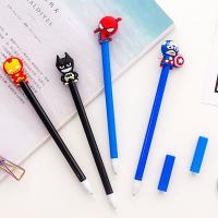 China Custom Cool 3D Cartoon Figure Toy Ballpoint Pen Head Toppers Kids Toy Ball Pen for sale