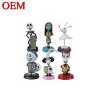 China Customized Christmas Cake Topper Toys Set OEM Birthday Party Cupcakes Figurines Bobble Heads Toy Doll Set for sale
