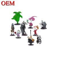 China Customized Christmas Cake Topper Toys Set OEM Birthday Party Cupcakes Figurines Bobble Heads Toy Doll Set for sale