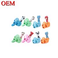 China Customized ABS Cute Cat Toy Pen Topper OEM 3D Figure Pencil Topper for sale