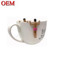China Figure manufacturer Custom Wine Glass Charms Top Sell Decoration Plastic figure toy for sale