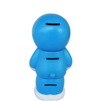 China Custom Cartoon Cute Saving Money Pink Piggy Coins Bank Plastic Money Box for sale