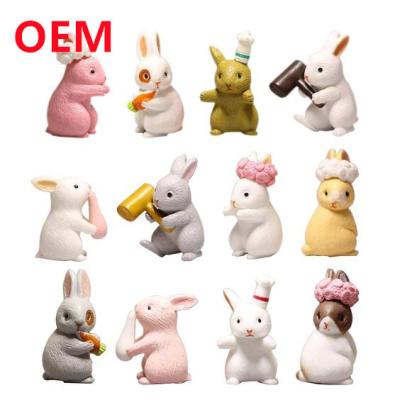 China Customized Plastic Figure Toy Made PVC Dolls OEM Cute Animals For Kid for sale