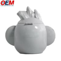 China Custom Plastic Popcorn Bucket Cartoon Character Design for Movie Snack Cup Holder for sale