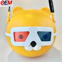 China Movie Cinema Popcorn Bucket with Customized Design Materials Custom Color for sale
