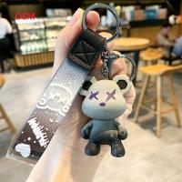 China 3d Character Keychain Custom Keychain With Metal Key Ring for sale