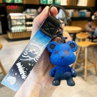 China 3d Character Keychain Custom Keychain With Metal Key Ring for sale