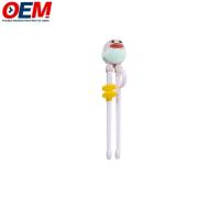 China Custom Spoon Funny Silicone Kids Children Trainer Washable Reusable Home Learning Baby Cartoon Learning Reusable Training for sale