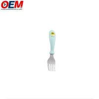 China Custom Spoon Funny Silicone Kids Children Trainer Washable Reusable Home Learning Baby Cartoon Learning Reusable Training for sale