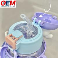 China Children's BPA Free Water Bottle Custom Size And Safe Non Toxic Plastic Perfect For Kids for sale