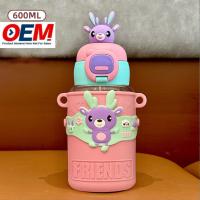 China Children's BPA Free Water Bottle Custom Size And Safe Non Toxic Plastic Perfect For Kids for sale