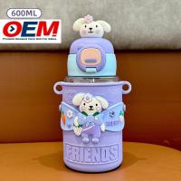 China Children's BPA Free Water Bottle Custom Size And Safe Non Toxic Plastic Perfect For Kids for sale