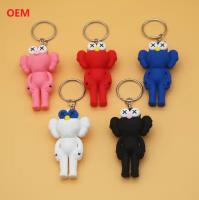 China 3D Character Keychain With Metal Key Ring Custom Keychain for sale