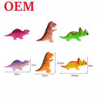 China 6PCS Dinosaur Figures Toys Jumbo Plastic Dinosaur set for Kids for sale