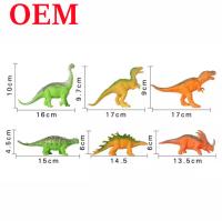 China 6PCS Dinosaur Figures Toys Jumbo Plastic Dinosaur set for Kids for sale