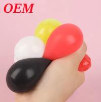 China Halloween New One Eye Decompression Toy TPR Office Children's Sensory Toy Squeeze Ball Toy for sale
