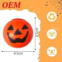 China Halloween New One Eye Decompression Toy TPR Office Children's Sensory Toy Squeeze Ball Toy for sale