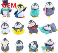 China Customized Funny Animal Toys Made 6 Designs PVC Dolls OEM PVC Material Mini Toys for sale