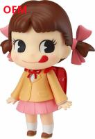 China Customized 3d Pvc Toys With Abs Base OEM Plastic Collection Anime Characters Make 10 Cm High Cute Girl Figure for sale
