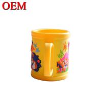 China OEM Plastic Cartoon Cute Cup / 3D Model Clear Plastic Mug for sale