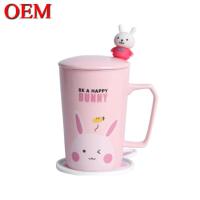 China OEM Plastic Cartoon Cute Cup / 3D Model Clear Plastic Mug for sale