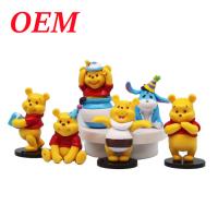 China Blind Box Pvc Animal Bear Mystery Action Friend 6-Piece Figure Set for sale