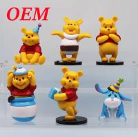 China Blind Box Pvc Animal Bear Mystery Action Friend 6-Piece Figure Set for sale