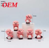 China Blind Box Head Tilt Cute Pink Ruby Plastic Toys for sale