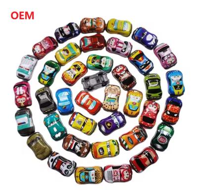 China Customized Colour Plastic Pull Back Car Toys For Kids Only OEM for sale