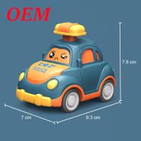China Custom Plastic Toy PVC Pull Back Car Toys With Customized Designs for sale