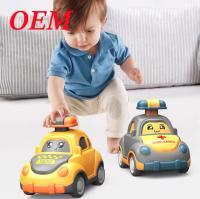 China Custom Plastic Toy PVC Pull Back Car Toys With Customized Designs for sale