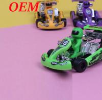 China Durable Safe Custom Plastic Toy / Pvc Racing Car Toy For Kids for sale