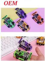 China Durable Safe Custom Plastic Toy / Pvc Racing Car Toy For Kids for sale