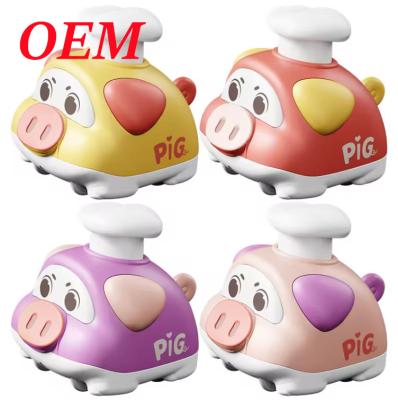 China Kids Custom Plastic Toy / Pvc Push And Go Car Toy Durable Safe for sale