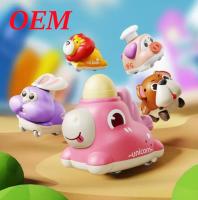 China Kids Custom Plastic Toy / Pvc Push And Go Car Toy Durable Safe for sale