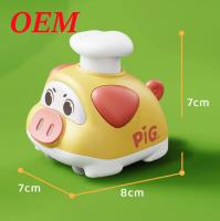 China Kids Custom Plastic Toy / Pvc Push And Go Car Toy Durable Safe for sale