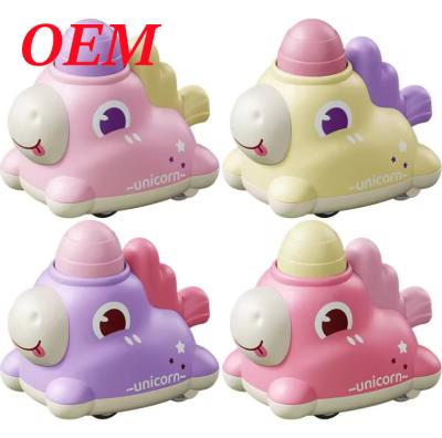 China Cute Cartoon Press And Go Car Toy Durable Safe Kids for sale